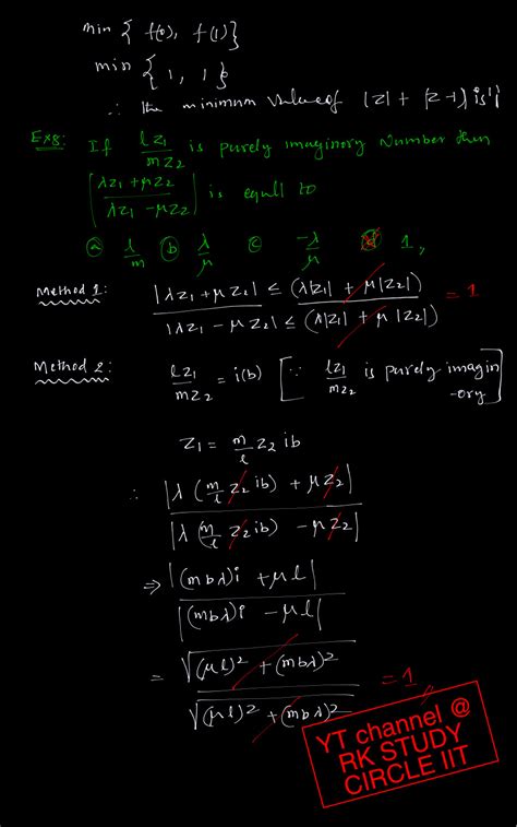 Notes On Complex Numbers Notes Learnpick India