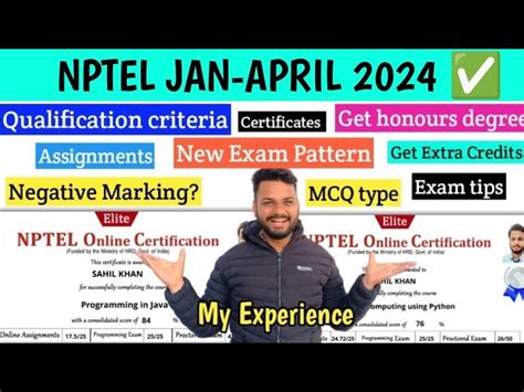 Nptel Certificate Minimum Pass Marks To Get Nptel Cer
