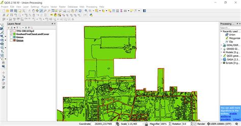 Union Not Yielding Merge Geometries In QGIS Geographic Information Systems Stack Exchange