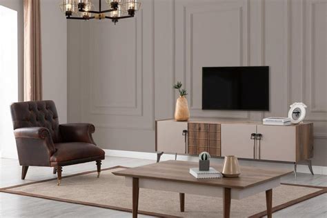Jvmoebel Wohnzimmer Set Luxus Wohnzimmer Set Couchtisch Moderner Tv