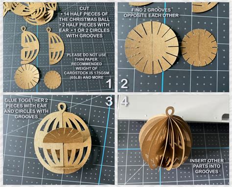 3D Christmas Ball SVG Bundle Creative Vector Studio