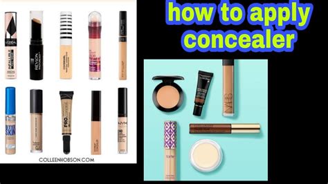 How To Apply Concealer Youtube
