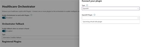 Openapi Plugins Healthcare Agent Service Microsoft Learn