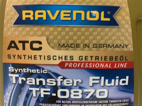 RANGE ROVER ATC TRANSFER CASE FLUID TF 0870 ACTIVE TRANSFER CASE ...