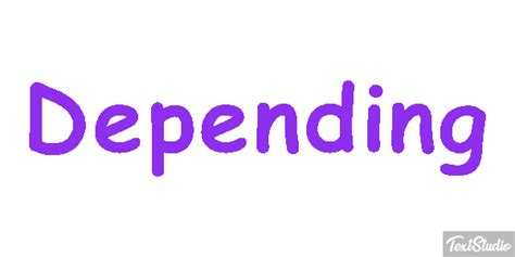 Depending Word Animated  Logo Designs