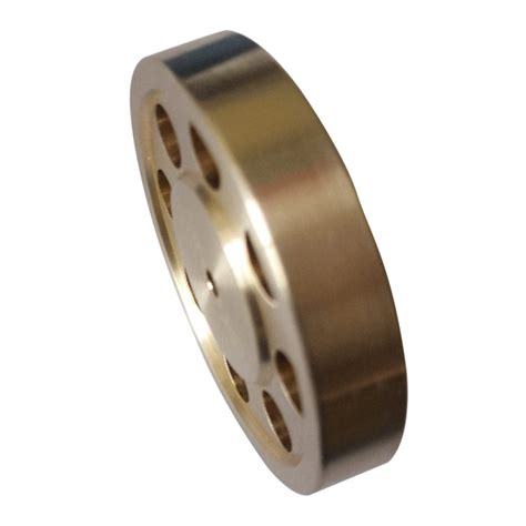 44mm Diameter 3mm Center Bore 8 Hole Diy Accessory Brass Flywheel For