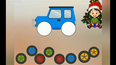 Дидактична гра Добери колеса до машини Сенсорний розвиток Youtube