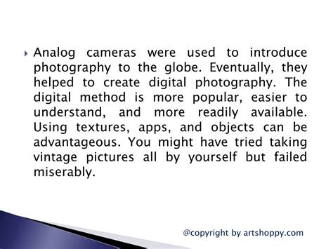 Ppt 6 Ways To Get A Vintage Look In Your Photography Powerpoint