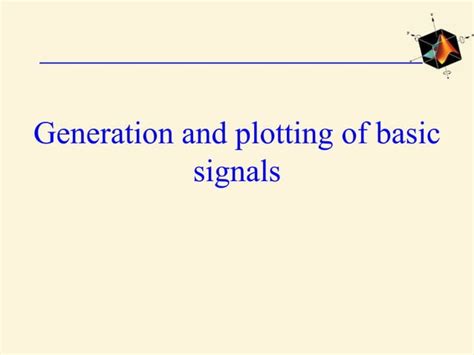 Matlab Tutorial Ppt