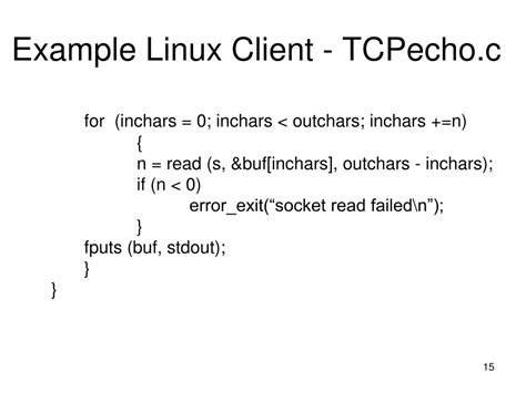 PPT Sockets Programming In Linux PowerPoint Presentation Free Download ID