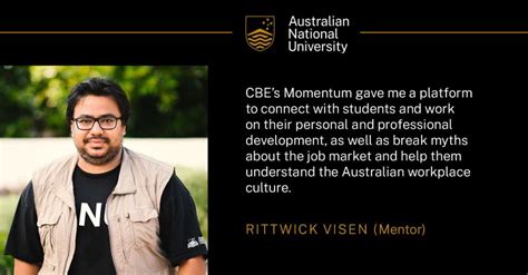 Cbe Momentum Anu College Of Business And Economics