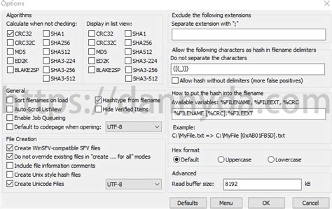 free and open source hash check checksum software program for windows