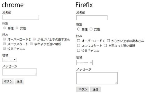 フォーム要素のスタイルをリセットする cly7796 net