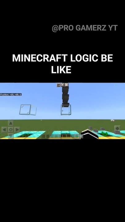 Minecraft Logic Part Idk Shorts Shortsvideo Viral Logic Mcpe Progamerzyt Youtube