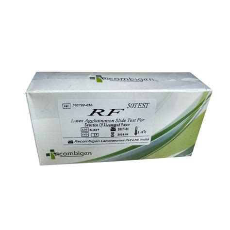 RF Latex Test Kit Serology Test