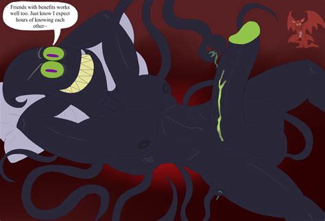 Rule 34 2019 Big Penis Black Body Black Penis Clothing Demon Dialogue Digital Media Artwork