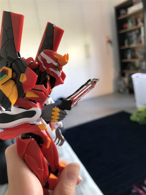 The Eva 02 Knife Stickers Dont Stick On At All On The Edges Is There A Fix Should I Take Off