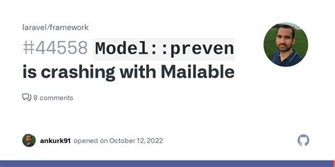 `modelpreventaccessingmissingattributes` Is Crashing With Mailable