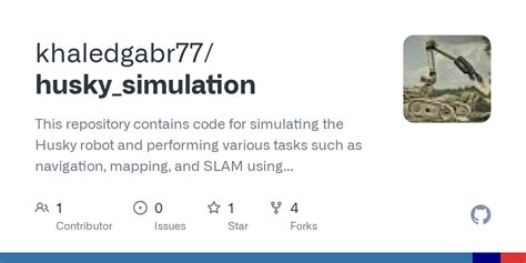 GitHub Khaledgabr77 Husky Simulation This Repository Contains Code