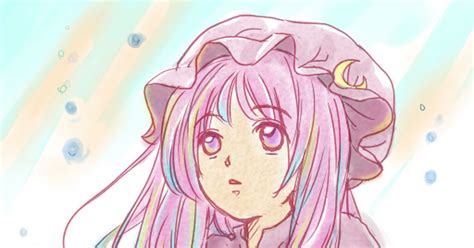 Patchouli Touhou ぱちゅ June 9th 2010 Pixiv