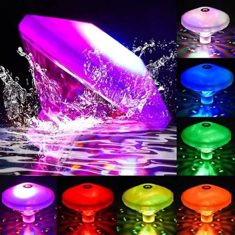 Lumières De Bassin Lumières Sous Marines Rvb Lumières De Fête Disco