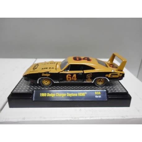 DODGE CHARGER DAYTONA HEMI 1969 M2 MACHINES 1 64 BCN STOCK CARS