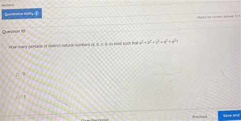 Sections Quantitative Ability I Marks For StudyX