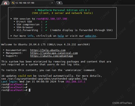 Linux开发板ssh使用教程 And 常见问题解决办法ssh连接开发板 Csdn博客