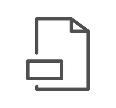 Document Icon Outline And Linear Vector 19637416 Vector Art At Vecteezy