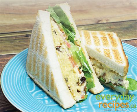 Curried Chicken Salad Sandwich Downhome Magazine