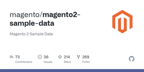 GitHub Magento Magento2 Sample Data Magento 2 Sample Data