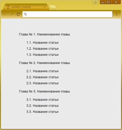 Свойство content CSS
