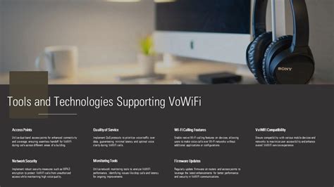 Tools And Technologies Supporting Vowifi PPT Designs ST AI SS PPT Sample