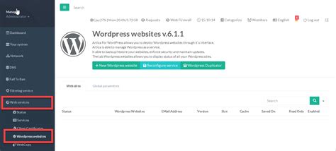Install Artica For Wordpress Edition Artica Wiki