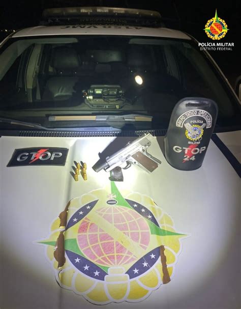 Homem Armado é Detido No Guará Ii Jornal De Brasília