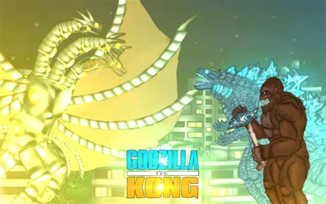 Gdkbr Godzilla Vs Kong 2021 If Mecha Kg Was In It By Lordsuttonofsin On