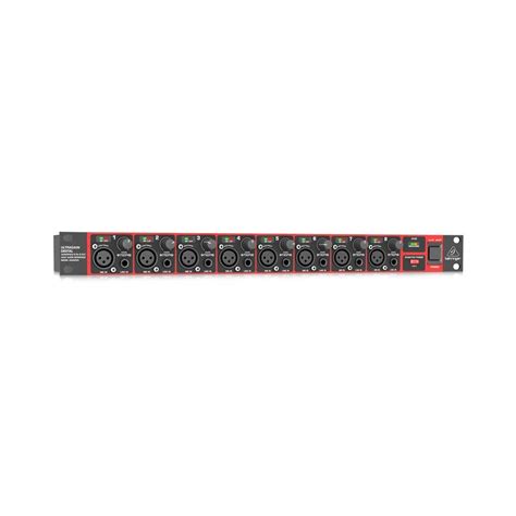 BEHRINGER ULTRAGAIN DIGITAL ADA Audiophile In Out ADAT Audio Interface With MIDAS Mic Preamp
