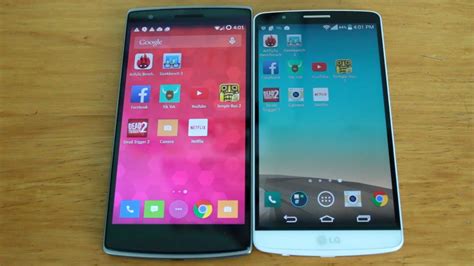 Oneplus One Vs Lg G Speed Test Youtube