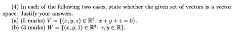 Solved In Each Of The Following Two Cases State Whether Chegg