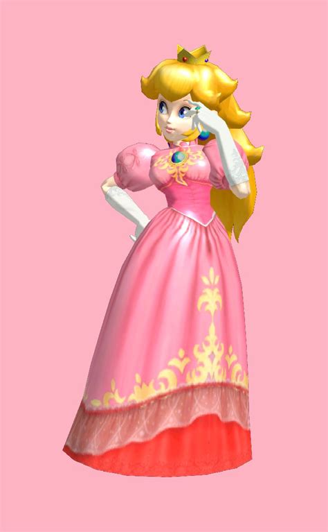 Super Smash Bros Melee Peach Minecraft Skin