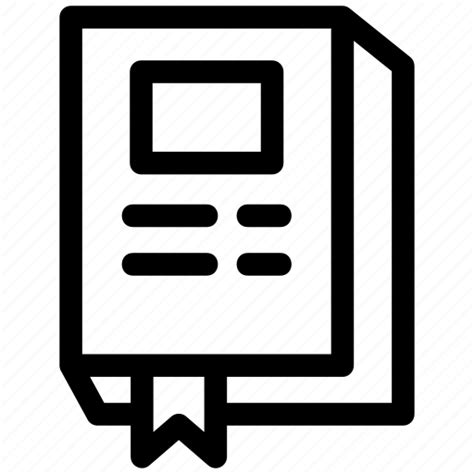 Book Education Study Knowledge Literature Textbook 1 Icon