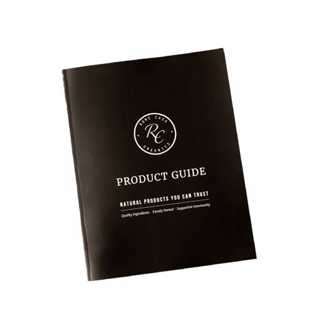 Rowe Casa Organics Product Guide Book Rowe Casa Organics