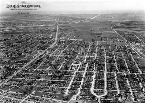 Compton California 1867 Map And History