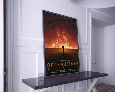 Oppenheimer Poster Oppenheimer Movie 2023 Oppenheimer Merch
