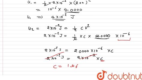 A Variable Capacitor Is Connect To A 200 V Battery If Its Capacitanc
