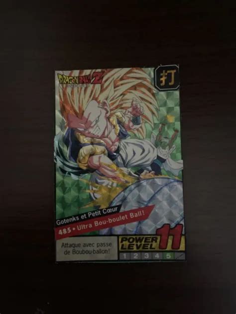 Power Level Super Battle Prism Dragon Ball Dbz 485 Eur 5 00 Picclick Fr