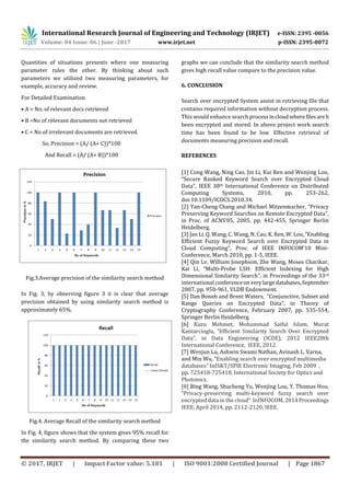 Efficient Similarity Search Over Encrypted Data Pdf