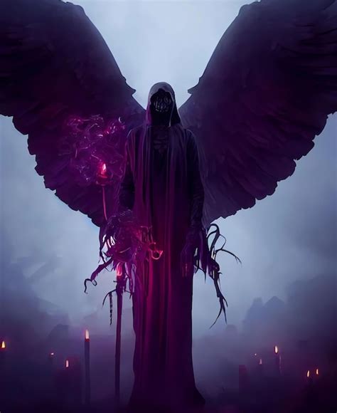 Premium Photo Black Angel