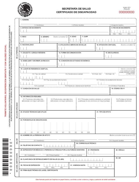 ACUERDO por el que la Secretaría de Salud da a conocer el formato de Certificado Electrónico de
