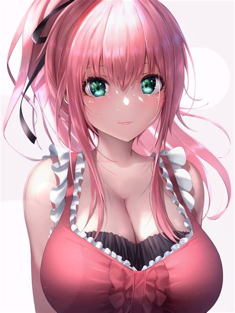 Pink Haired Girl Original Drawn By Kay Yu Danbooru